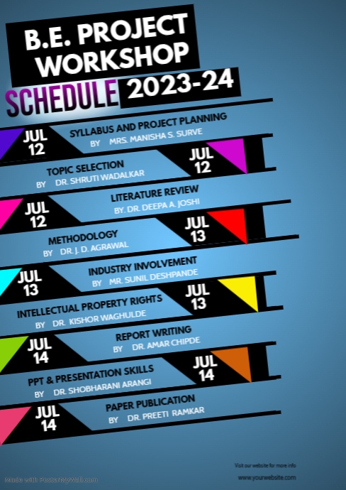 Copy of Upcoming Events Poster Template | PosterMyWall