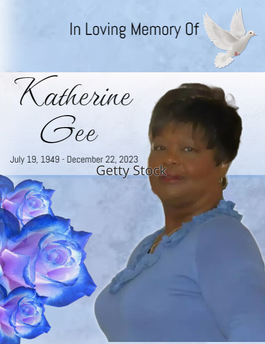 Copy of Funeral Program cover | PosterMyWall