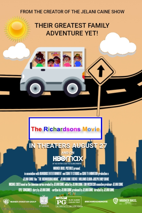 Copy of The Richardsons Movie (2021) Official Film Poster | PosterMyWall