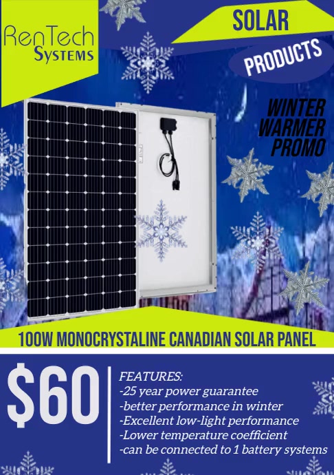 Copy of 330W Solar Panel Flyer | PosterMyWall