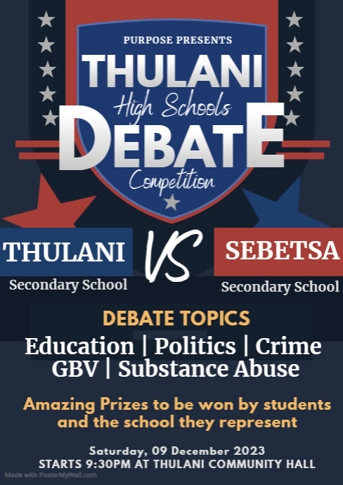Election Debate Flyer | PosterMyWall