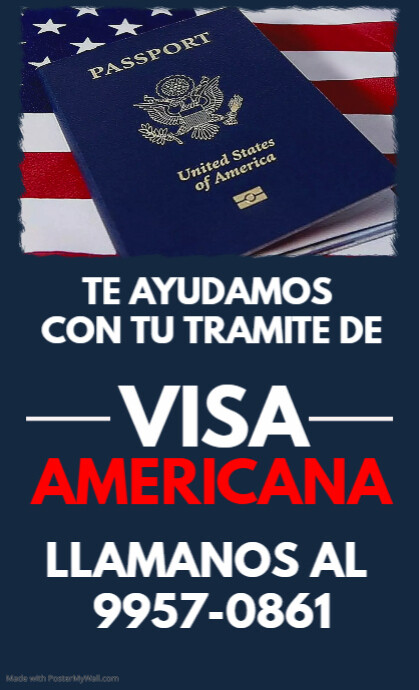 VISA AMERICANA | PosterMyWall