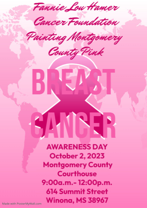 Breast Cancer Awareness Month Poster | PosterMyWall