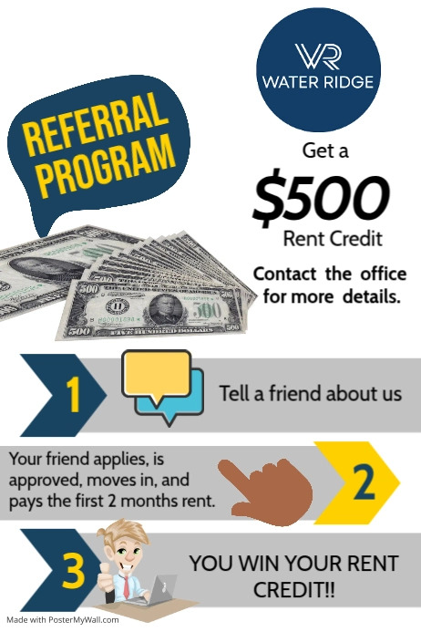 Student Referral Program Poster | PosterMyWall