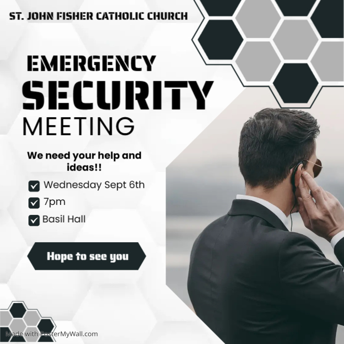 Copy of security guard template | PosterMyWall