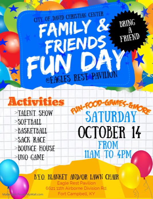 Family Fun Day Flyer | PosterMyWall
