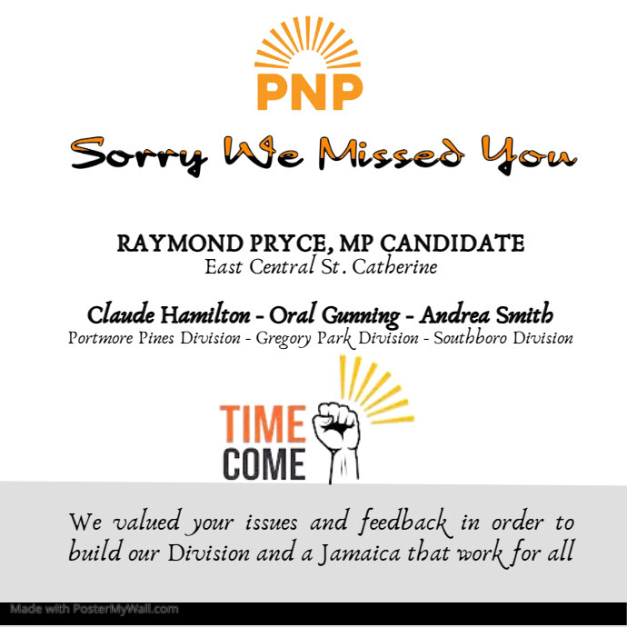 Vote Claude Hamilton (1) | PosterMyWall