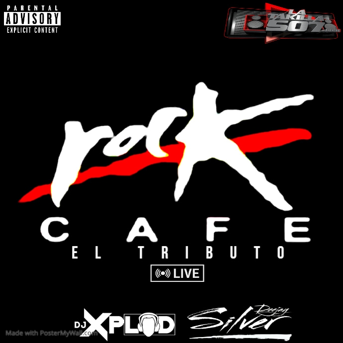 ROCK CAFE | PosterMyWall