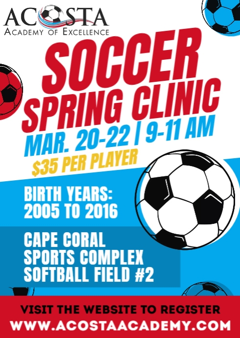 soccer tryouts flyer (1) | PosterMyWall