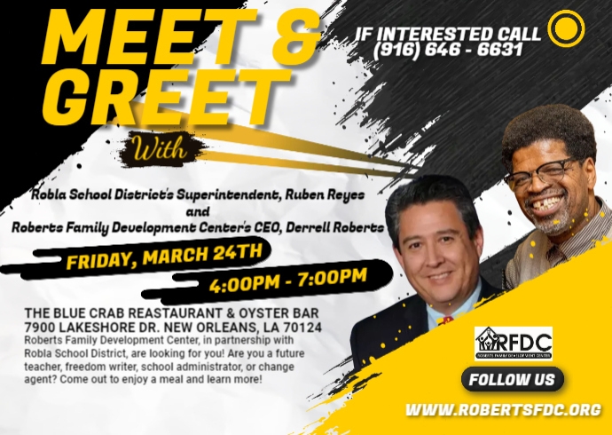 Copy of Meet & Greet Post Card (2) | PosterMyWall