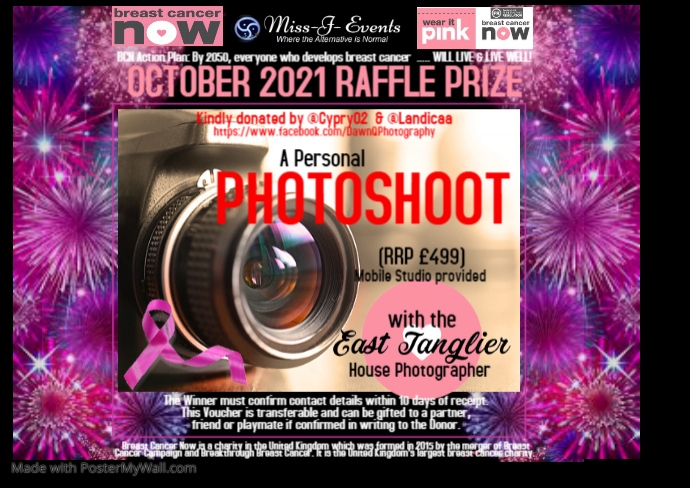 2021 FINAL Raffle Prize - PHOTOSHOOT | PosterMyWall
