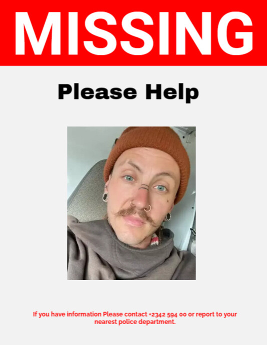 MISSING person | PosterMyWall
