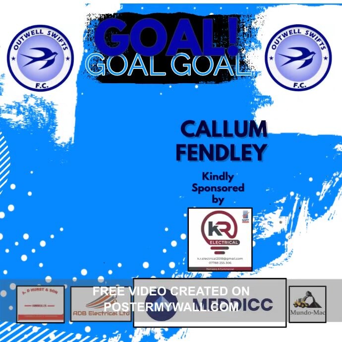 Goal Callum Fendley | PosterMyWall