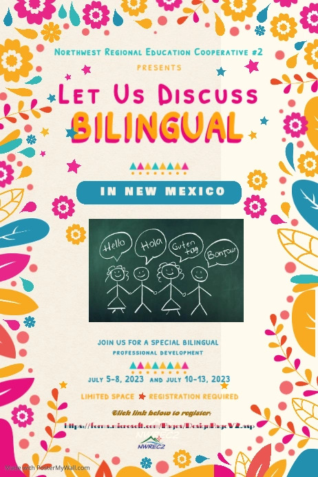 Let Us Discuss Bilingual in NM (1) | PosterMyWall