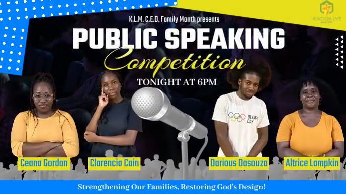 Copy of Public Speaking Instagram Post (1) | PosterMyWall