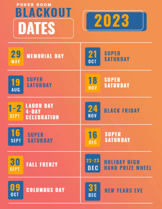 Calendar of Upcoming Events Schedule Flyer | PosterMyWall