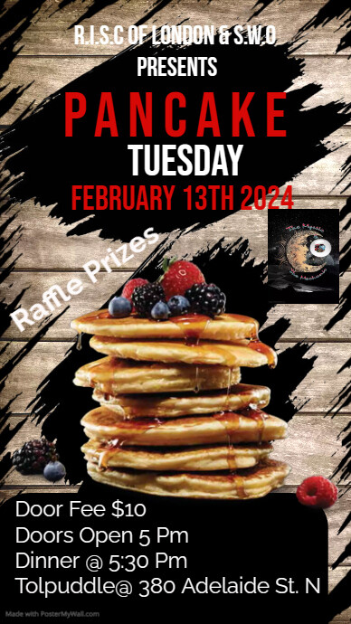 Happy Pancake Day Post | PosterMyWall