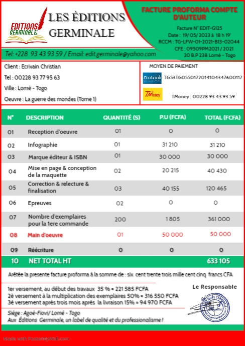 Copy of PROFORMA CHRISTIAN | PosterMyWall