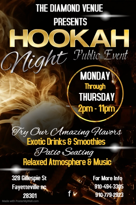 Hookah Poster | PosterMyWall