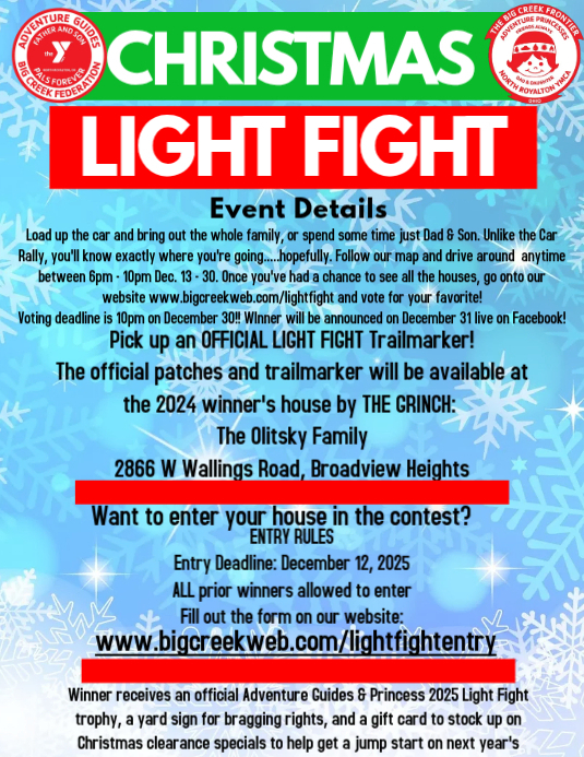 2023 Light Fight Rules | PosterMyWall