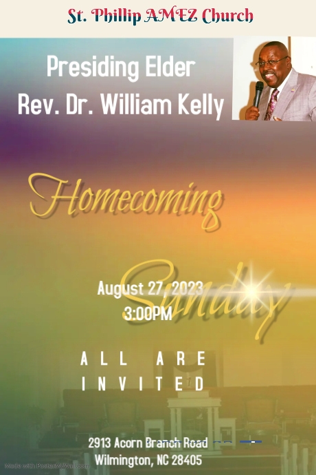 Homecoming Sunday (1) | PosterMyWall