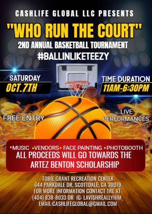 Basketball Tournament Flyer | PosterMyWall