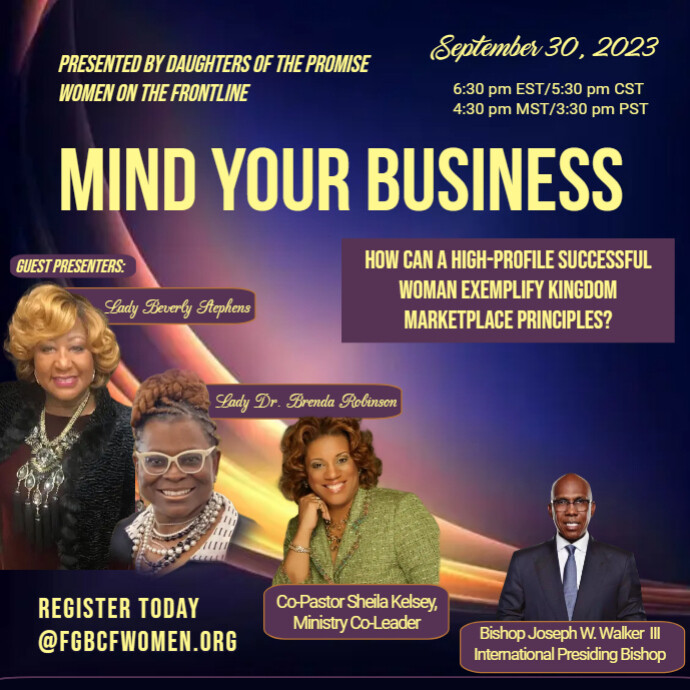 Mind Your Business 2 | PosterMyWall