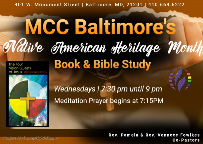 Copy of November Bible Study | PosterMyWall