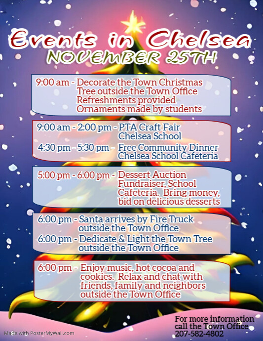December upcoming events template | PosterMyWall