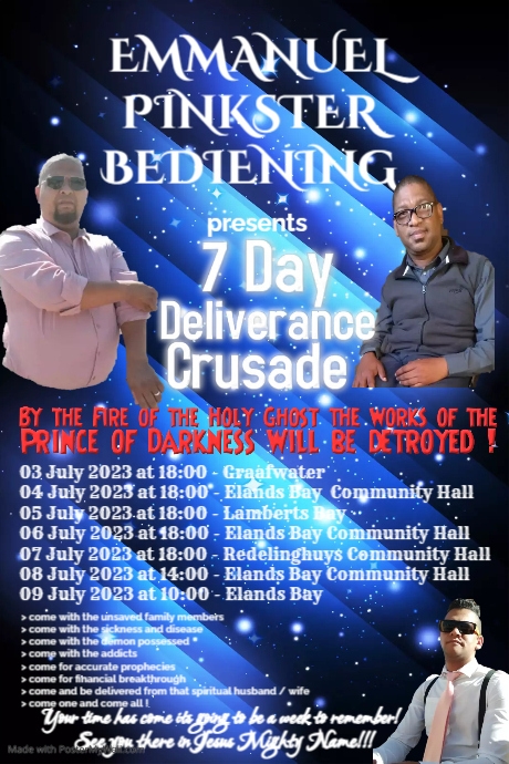 Copy of Copy of Gospel Concert Poster | PosterMyWall