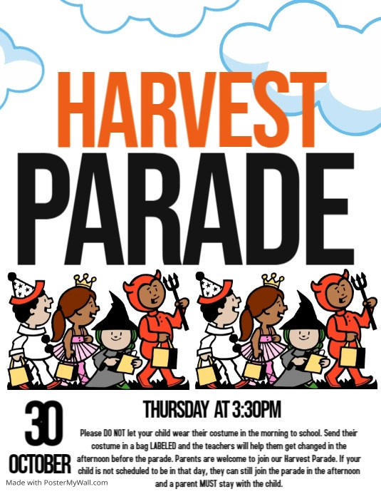 Copy of halloween parade | PosterMyWall