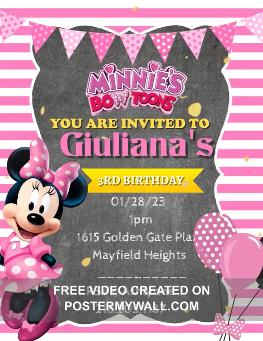 Minnie Mouse | PosterMyWall