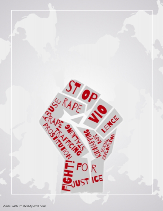 Copy of domestic voilance, stop abuse | PosterMyWall