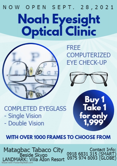 Copy of optician flyer | PosterMyWall