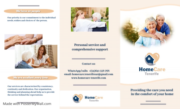 Copy of Family Insurance Trifold Brochure Front | PosterMyWall