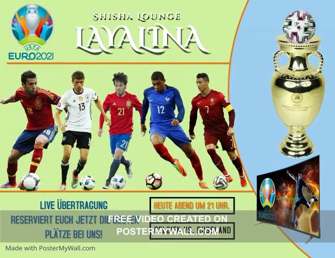 Copy of Copy of Copy of UEFA EURO 2021 FLYER | PosterMyWall
