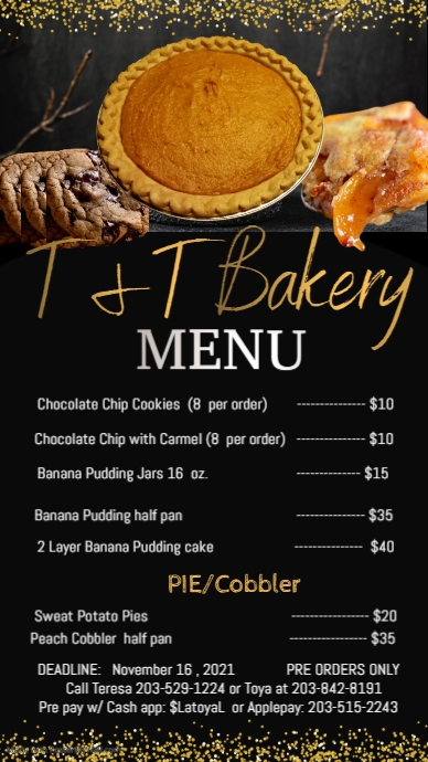 Copy of T & T Bakery-Final 2 | PosterMyWall
