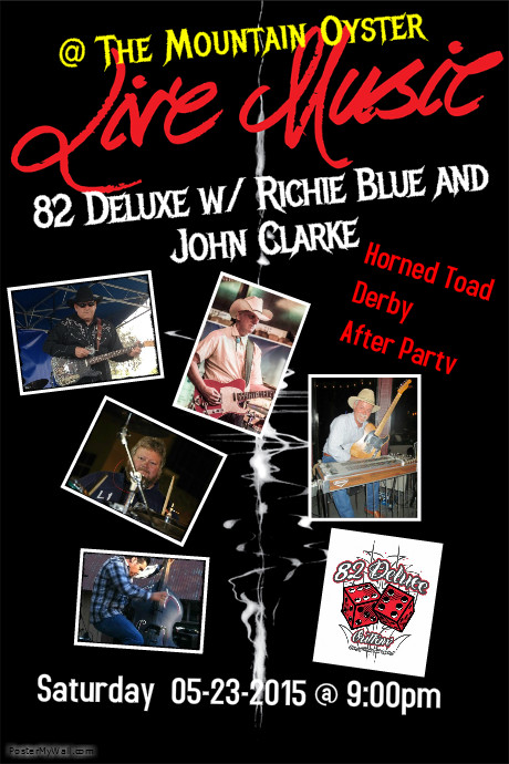 82 Deluxe w/ Richie Blue and John Clarke | PosterMyWall