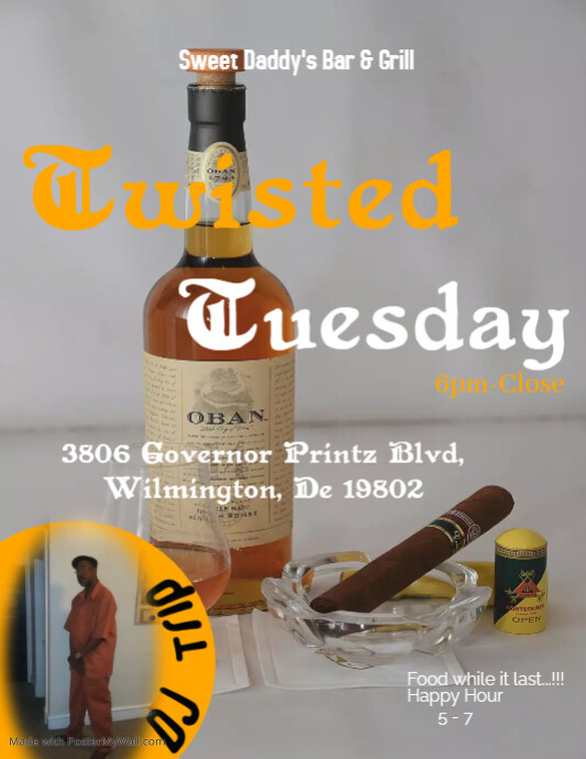 Copy of whiskey wednesday flyer | PosterMyWall