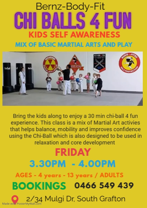 Copy of CHI BALLS 4 KIDS | PosterMyWall