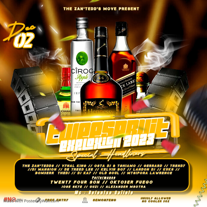 Tweespruit Exploxion 2023 | PosterMyWall