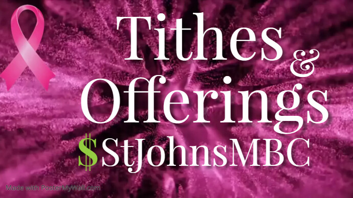 Tithe and offerings (1) | PosterMyWall