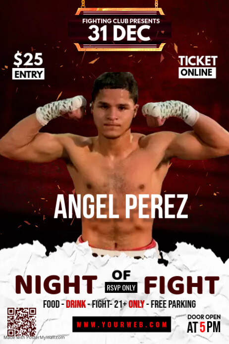 Boxing Brochure | PosterMyWall