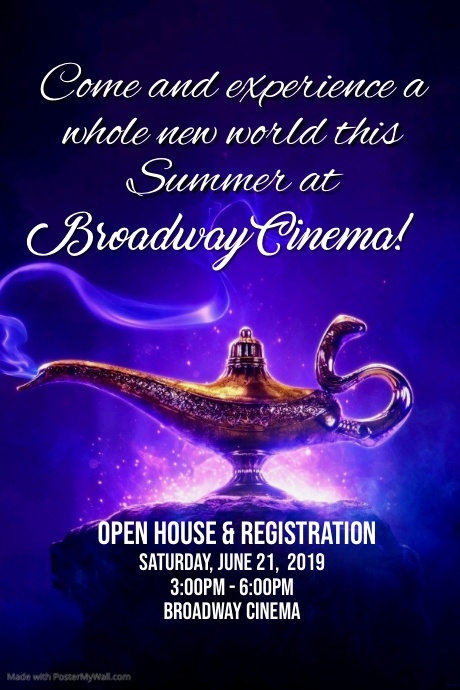 Copy of Aladdin Flyer 2019 | PosterMyWall