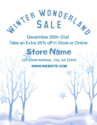 Winter Sales Event Template | PosterMyWall