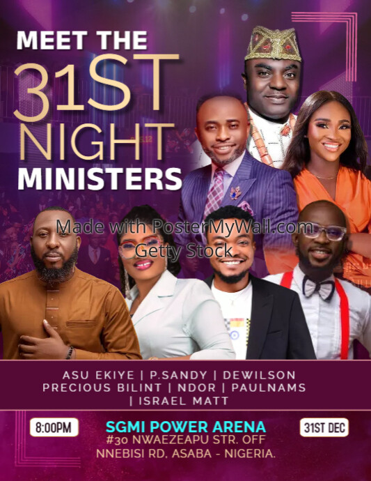 31ST NIGHT | PosterMyWall