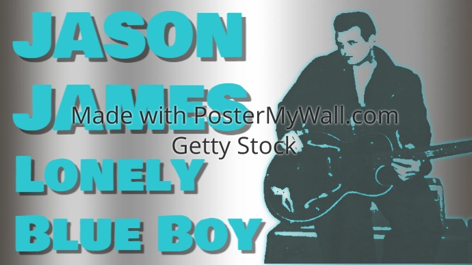 Copy of Lonely Blue Boy (1) | PosterMyWall