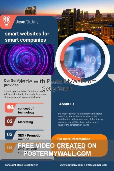 Copy of Website Design Agency Flyer | PosterMyWall