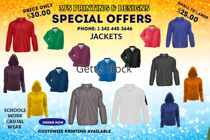 Jacket flyers (1) | PosterMyWall