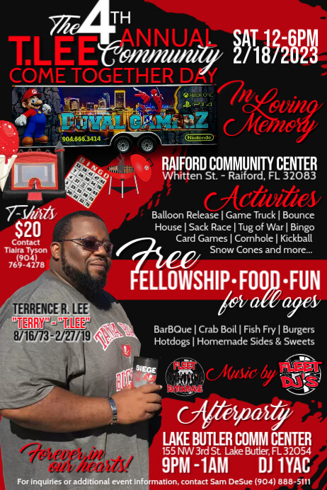 Flyer - TLee Day 2023 (1) | PosterMyWall